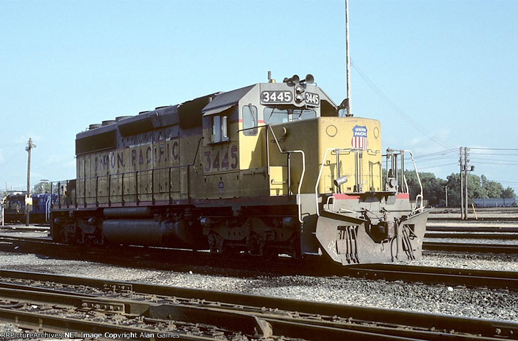 UP SD40-2 3445